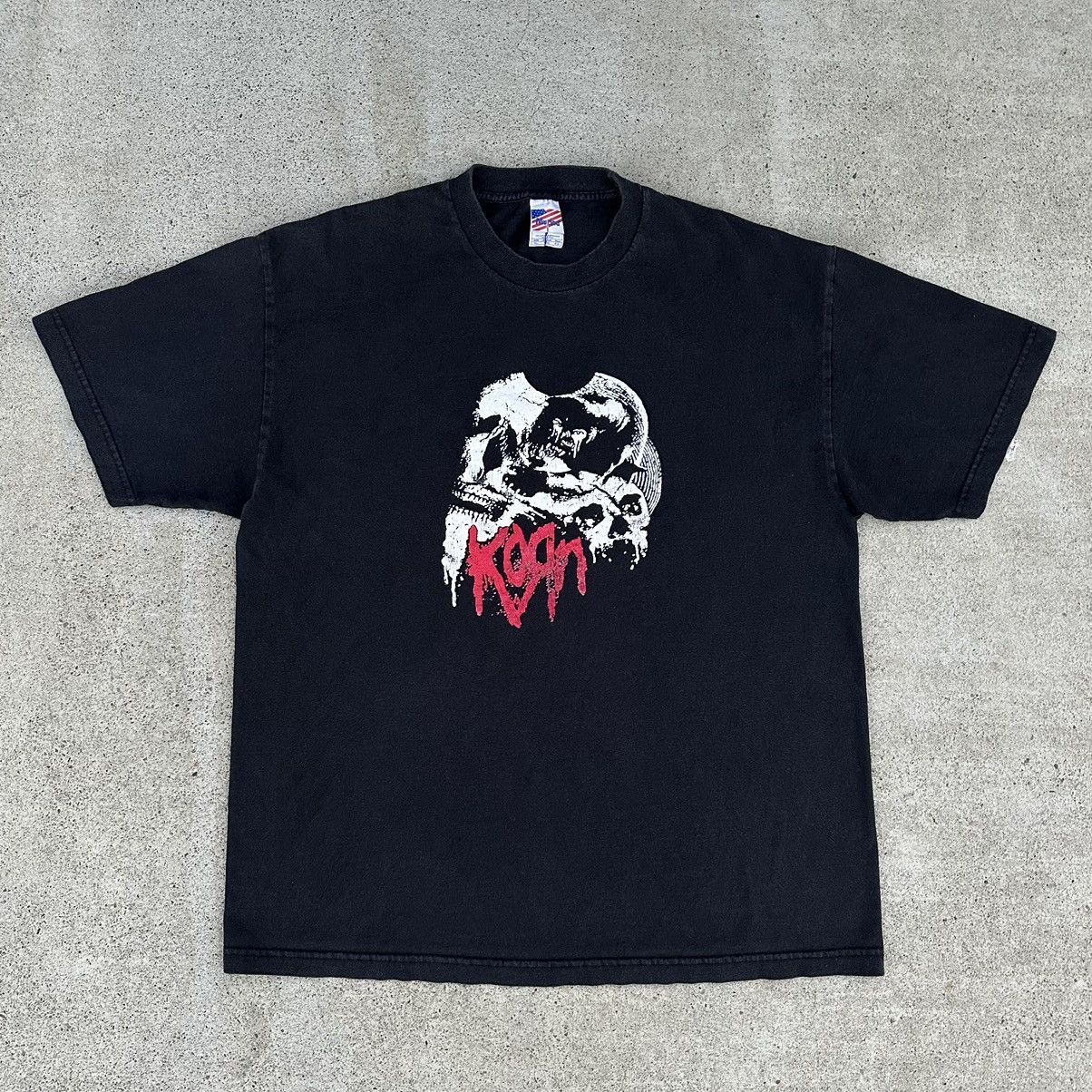 Band Tees × Rock Tees × Vintage Vintage 2000 Korn Rare Band Shirt Size ...