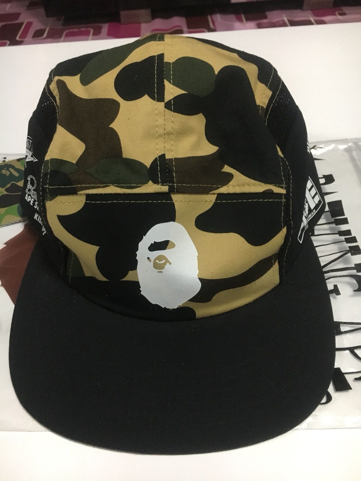 Bape A Bating Ape Cap Camouflage Made In Japan | Grailed