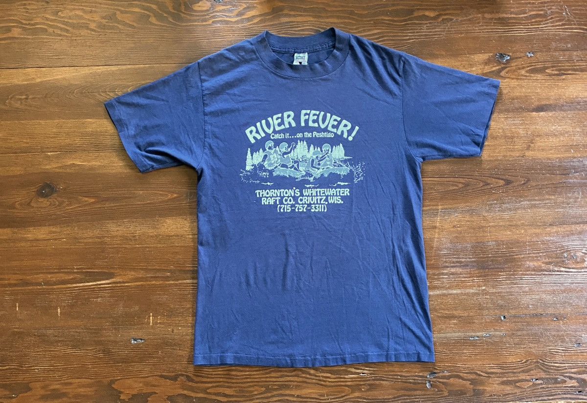 Vintage Vintage 70’s/80’s River Fever Rafting Single Stitch Tee | Grailed