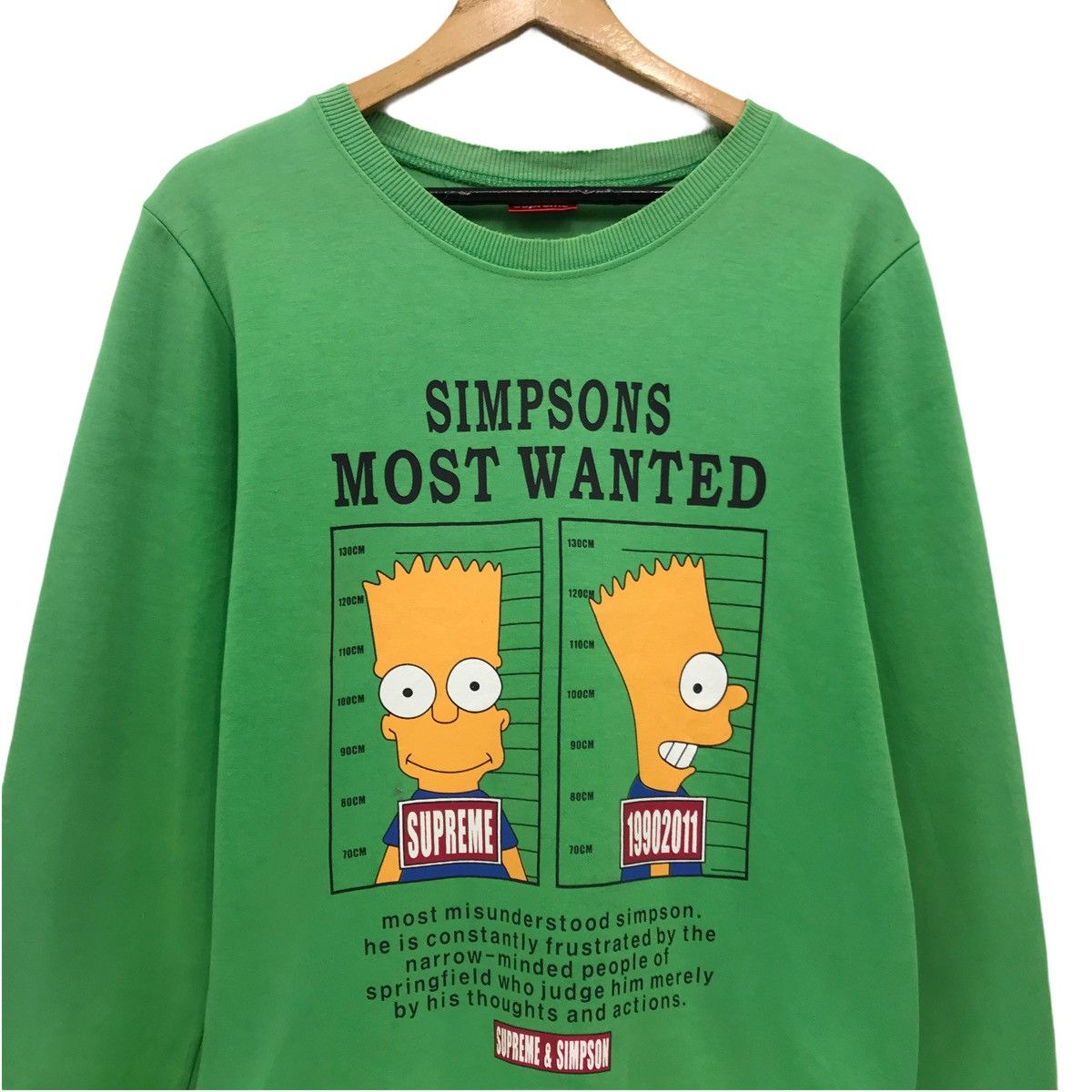 The Simpsons Vintage Bart Simpson Biglogo Simpson Most Wanted | Grailed