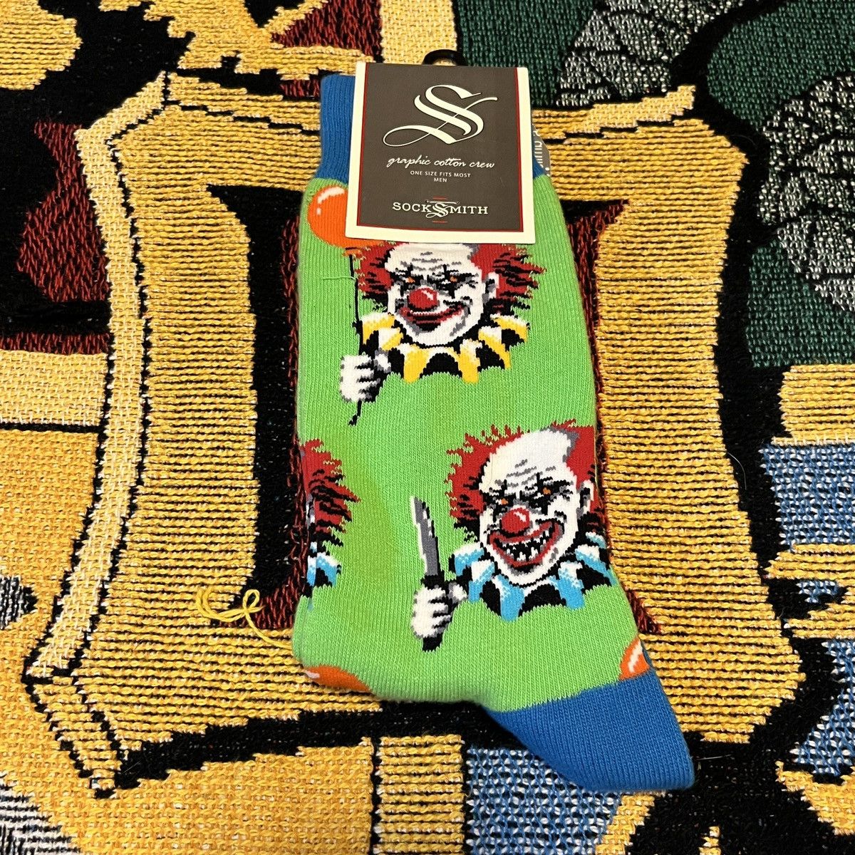 Happy Socks × Streetwear DS SockSmith Killer Clowns Socks | Grailed