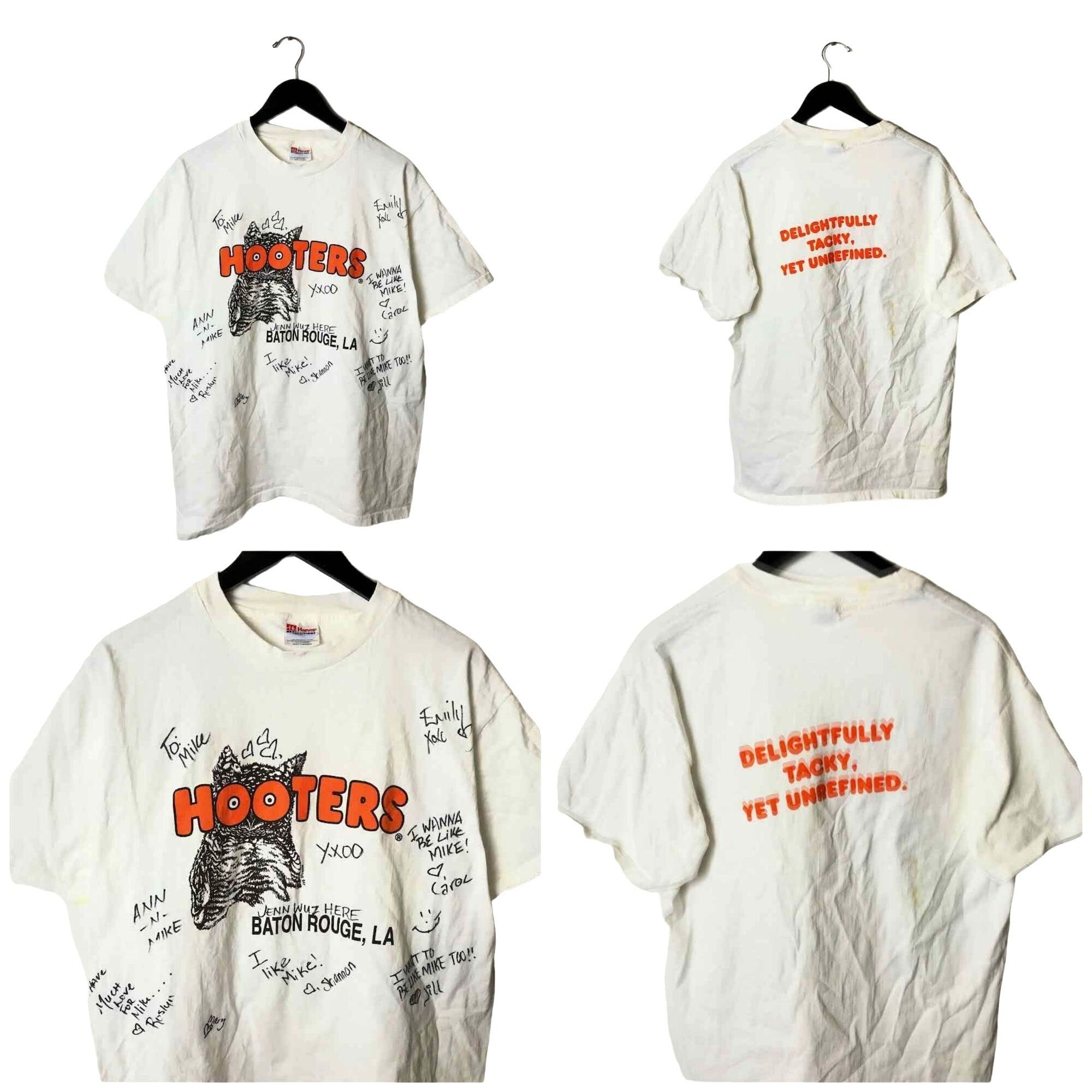 Vintage 00s Vintage Hooters Mike Autographed Delightfully Tacky L | Grailed