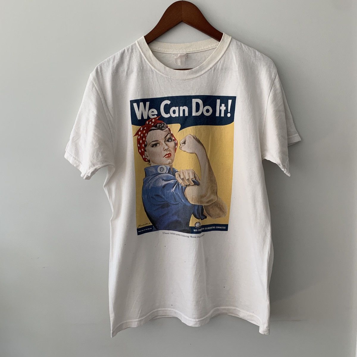 Vintage Vintage 90s WW2 Rosie Riveter We Can Do It Poster Feminism ...