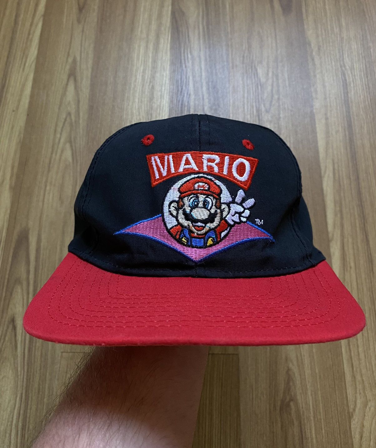 Vintage Vintage Super Mario Cap Hat Nintendo Akira Final Fantasy | Grailed