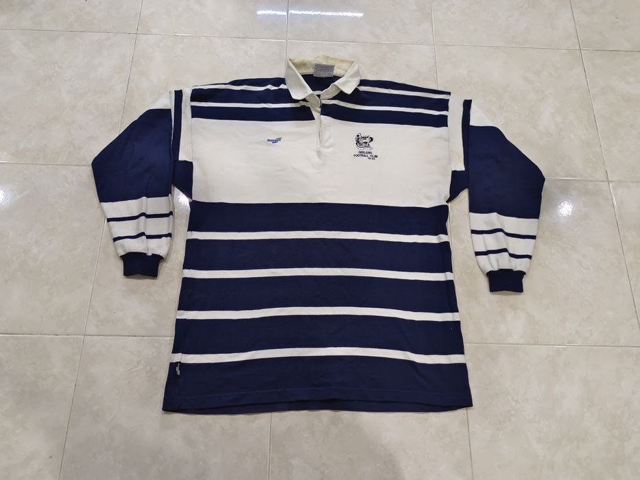 Canterbury Of New Zealand Vintage afl geelong cat by sekem long sleeve ...