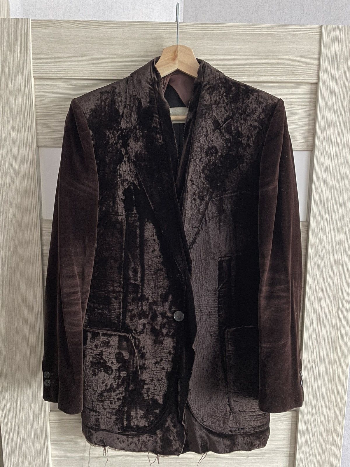 Maison Margiela RARE Maison Martin Margiela Artisanal F/W 2001 Blazer ...