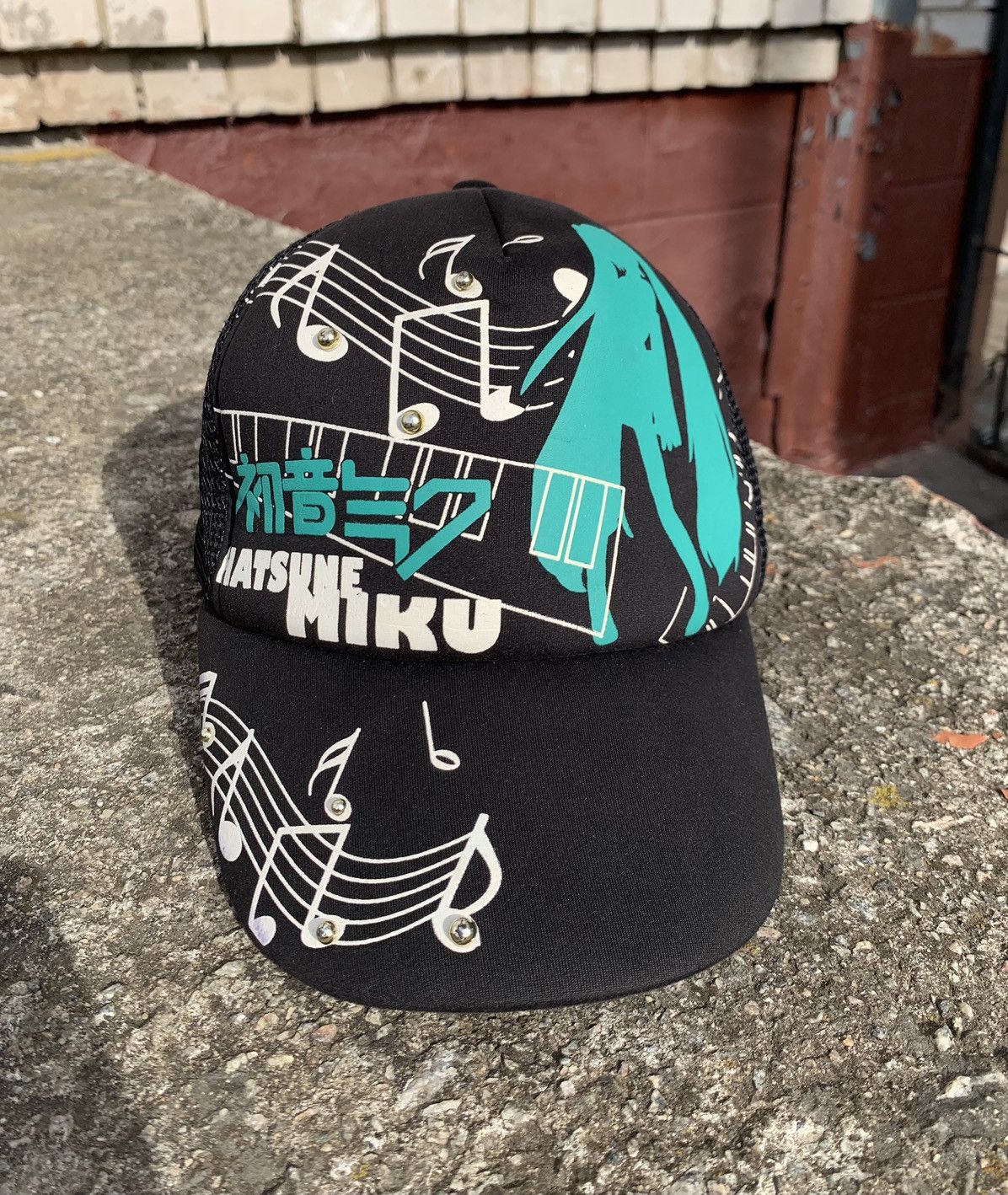 Anime × Exclusive Game × Japanese Brand Vintage Hatsune Miku Trucker ...