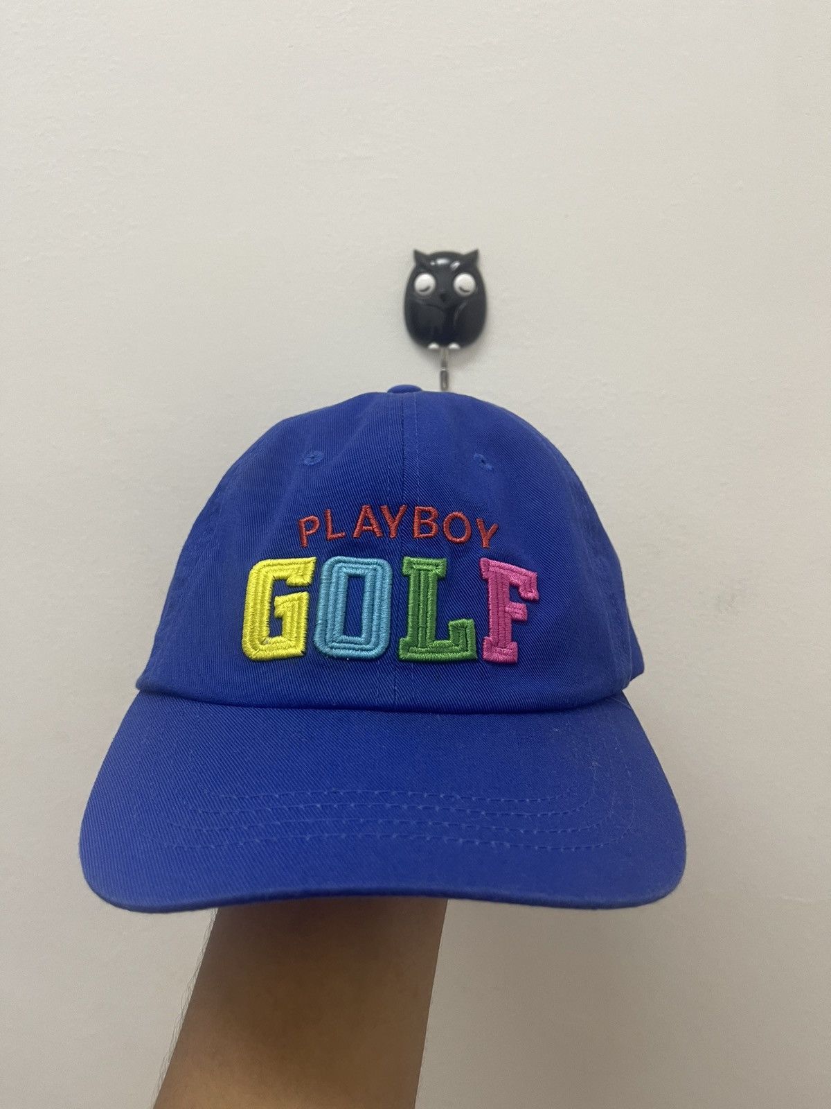Playboy × Vintage Rare Vintage PLAYBOY GOLF Spell Out Multicolor Cap ...