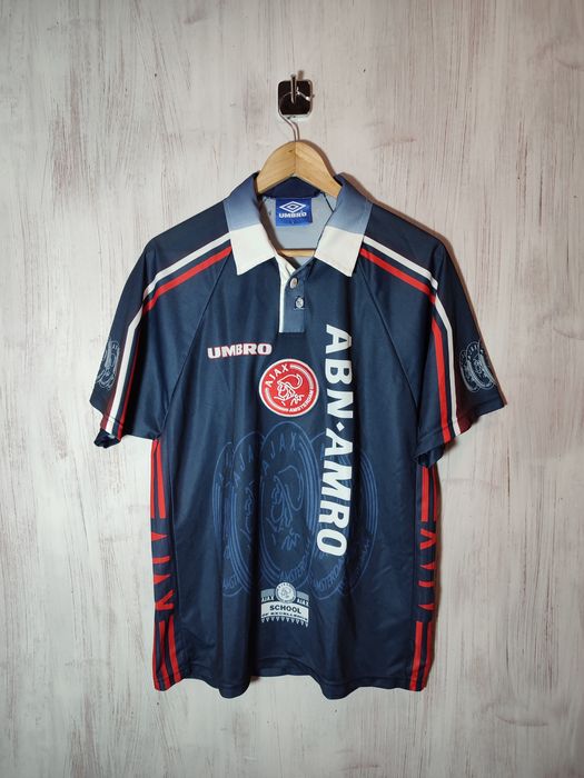 Vintage Ajax Amsterdam 1997 1998 away trikot shirt jersey soccer kit ...
