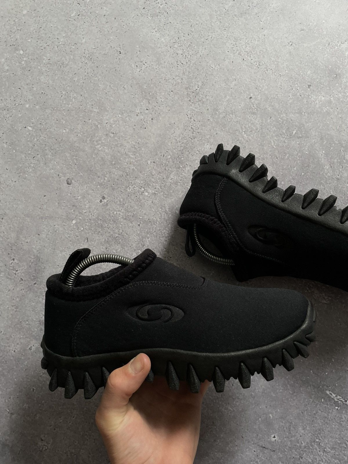 Salomon Vintage Salomon Contagrip RX Slip On Snow Clogs Black | Grailed