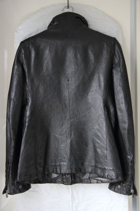 Carol Christian Poell CAROL CHRISTIAN POELL KANGAROO LEATHER JACKET ...