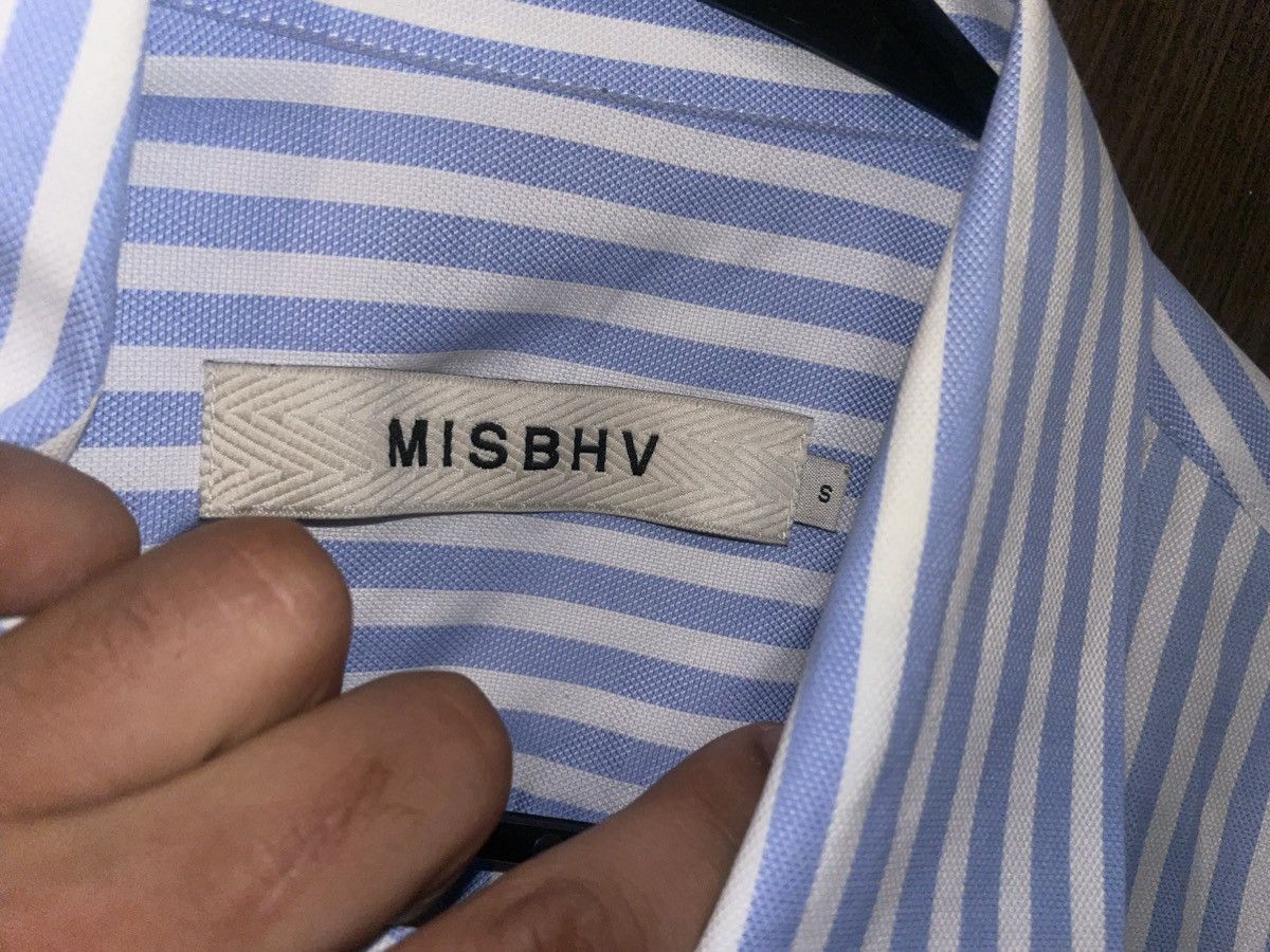 Misbhv 6 Years blue striped shirt | Grailed