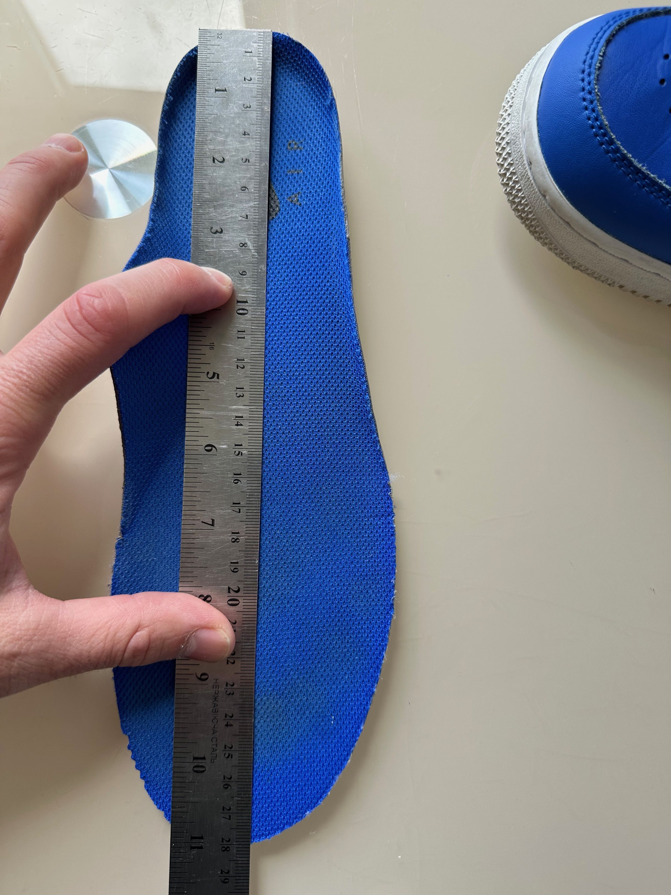 Nike × Sneakers Nike Air Force 1 Low LV8 3 Racer Blue Removable Swoosh ...