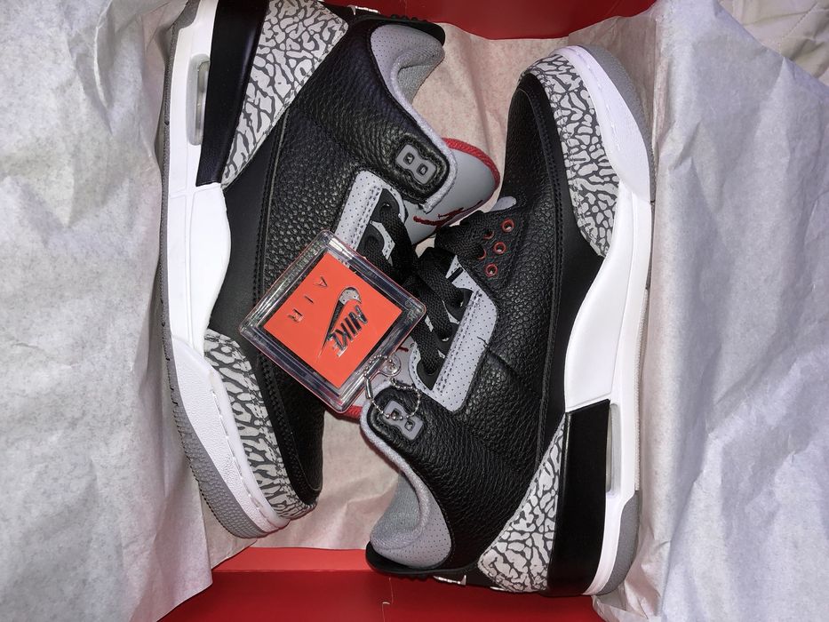 Jordan Brand Jordan Black Cement 3 And Af1 Black Red | Grailed