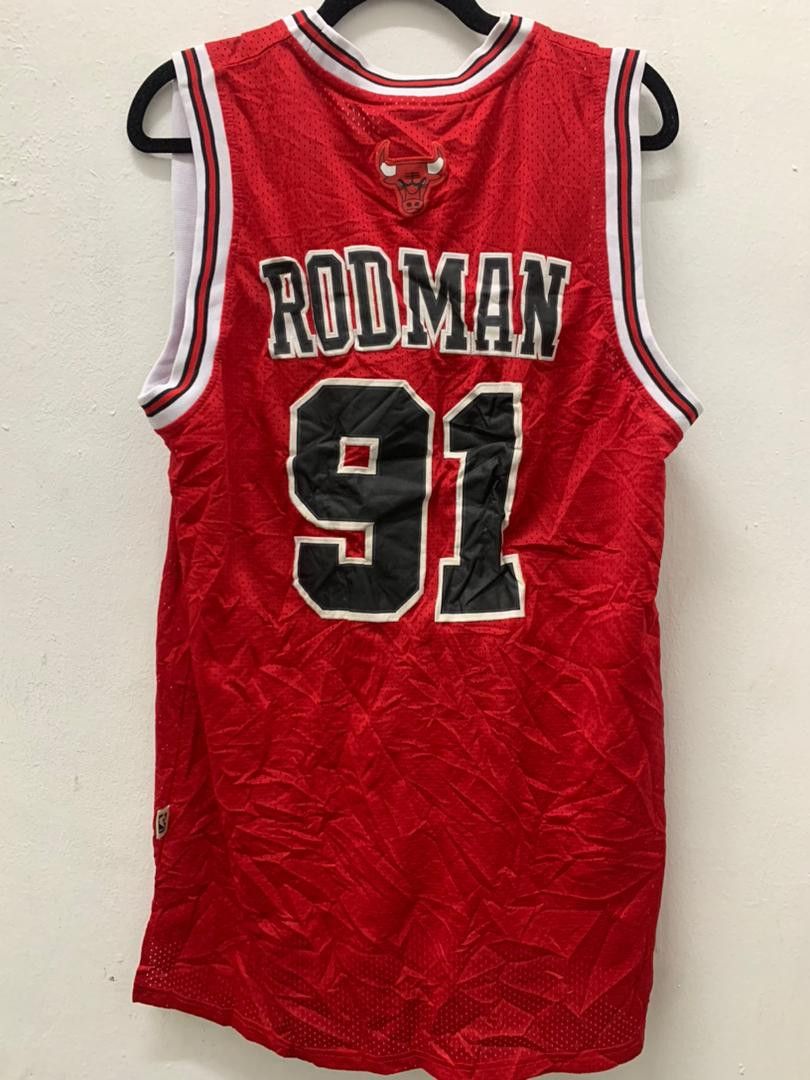 Adidas × NBA × Vintage VINTAGE CHICAGO BULLS NBA DENNIS RODMAN 91 | Grailed