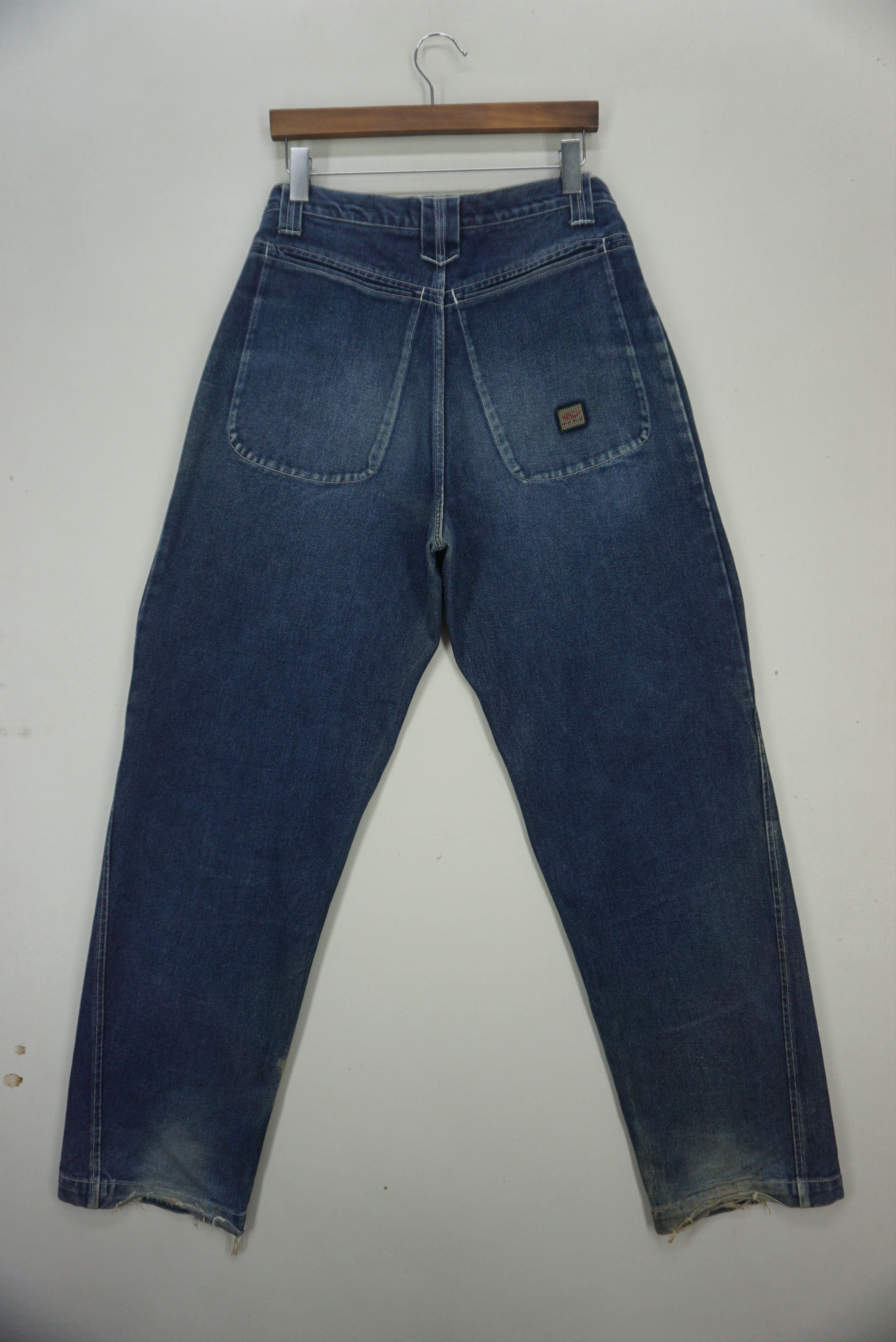 Streetwear × Vans Baggy Jeans Hip Hop Skateboards Distressed Pants ...