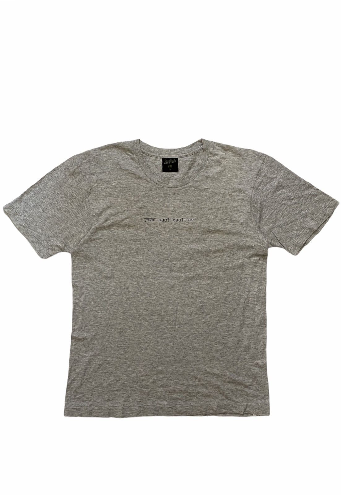 Jean Paul Gaultier 90's Gaultier buddhist fonts tee Made in Japan | Grailed