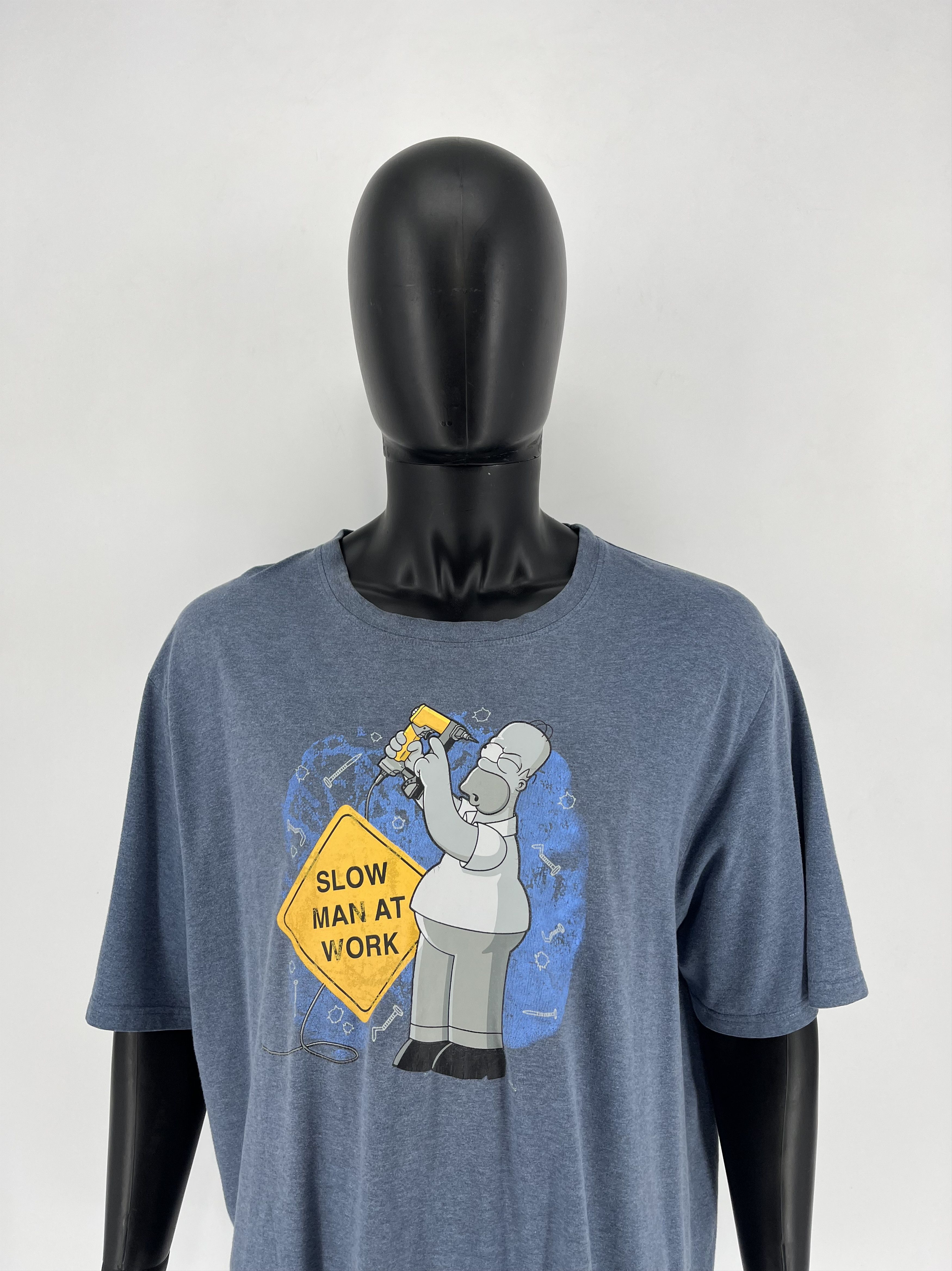 Vintage Vintage The Simpsons “Slow man at work” T-shirt size:XXXL | Grailed