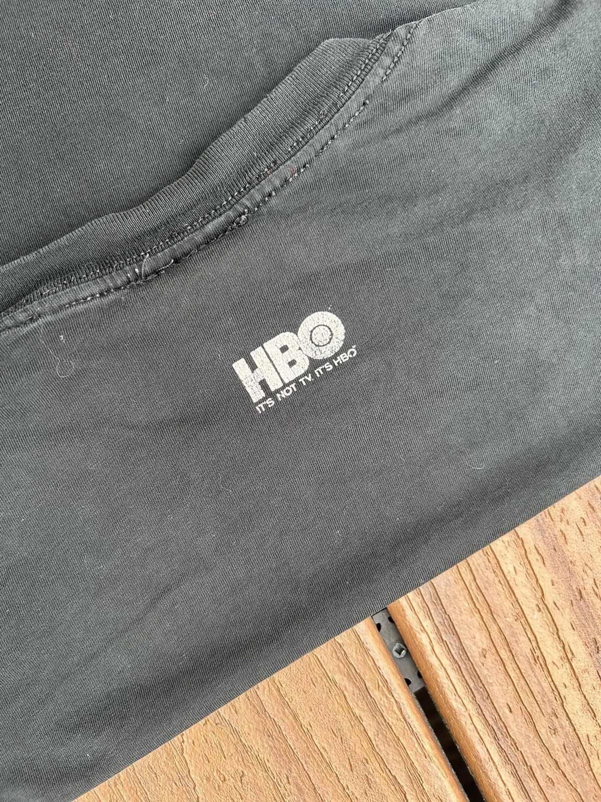 Vintage Vintage HBO The Sopranos Gun Black Tee Shirt | Grailed