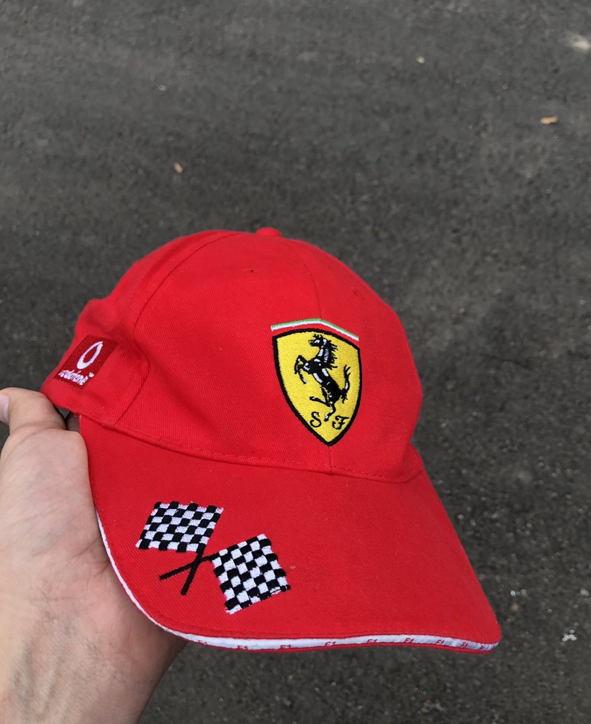 Ferrari × Formula 1 × Vintage Ferrari Marlboro Shell Formula Uno Cap ...