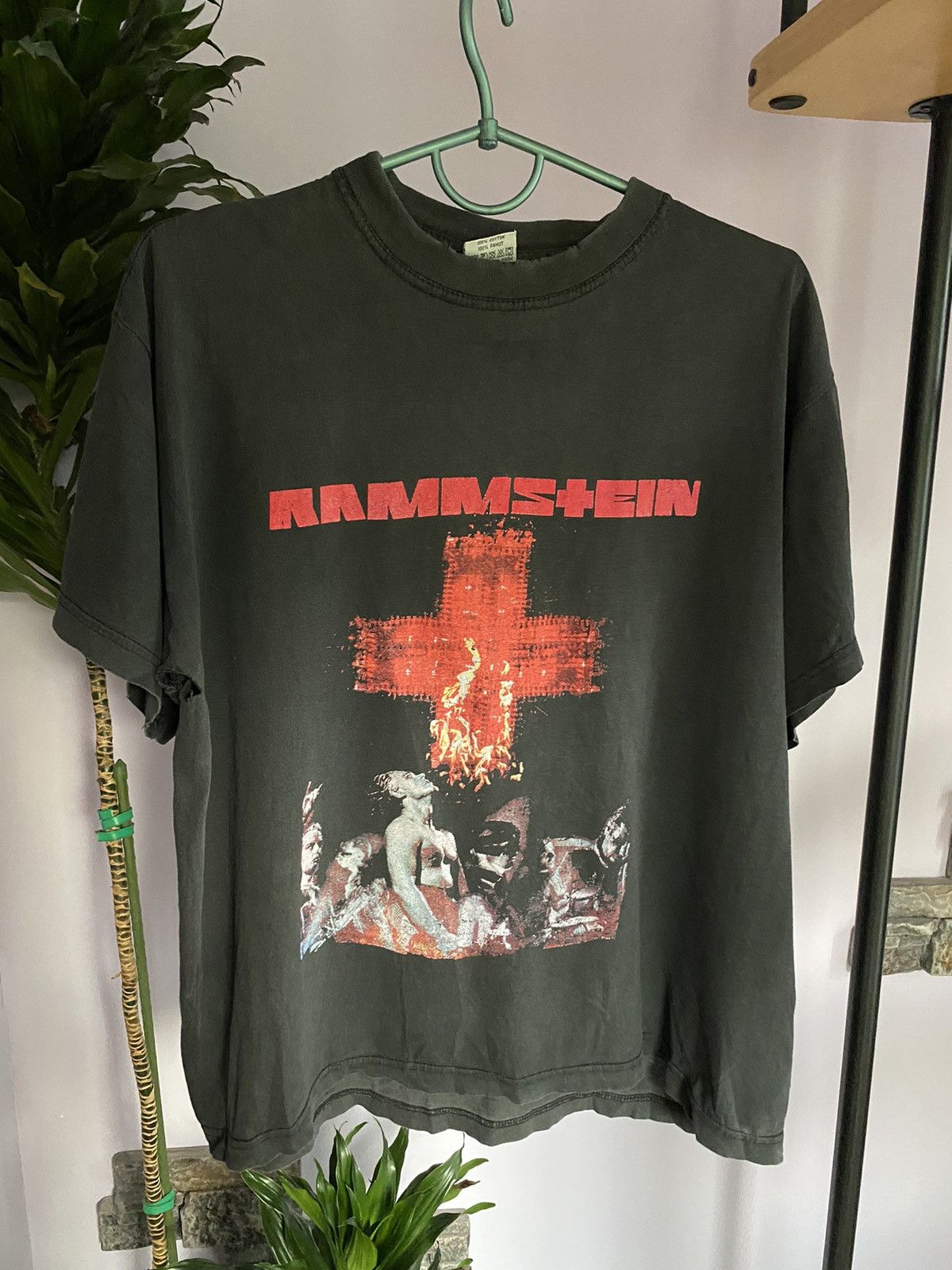Band Tees × Rock Tees × Vintage Vintage Rammstein Rock Band T-Shirt | Grailed