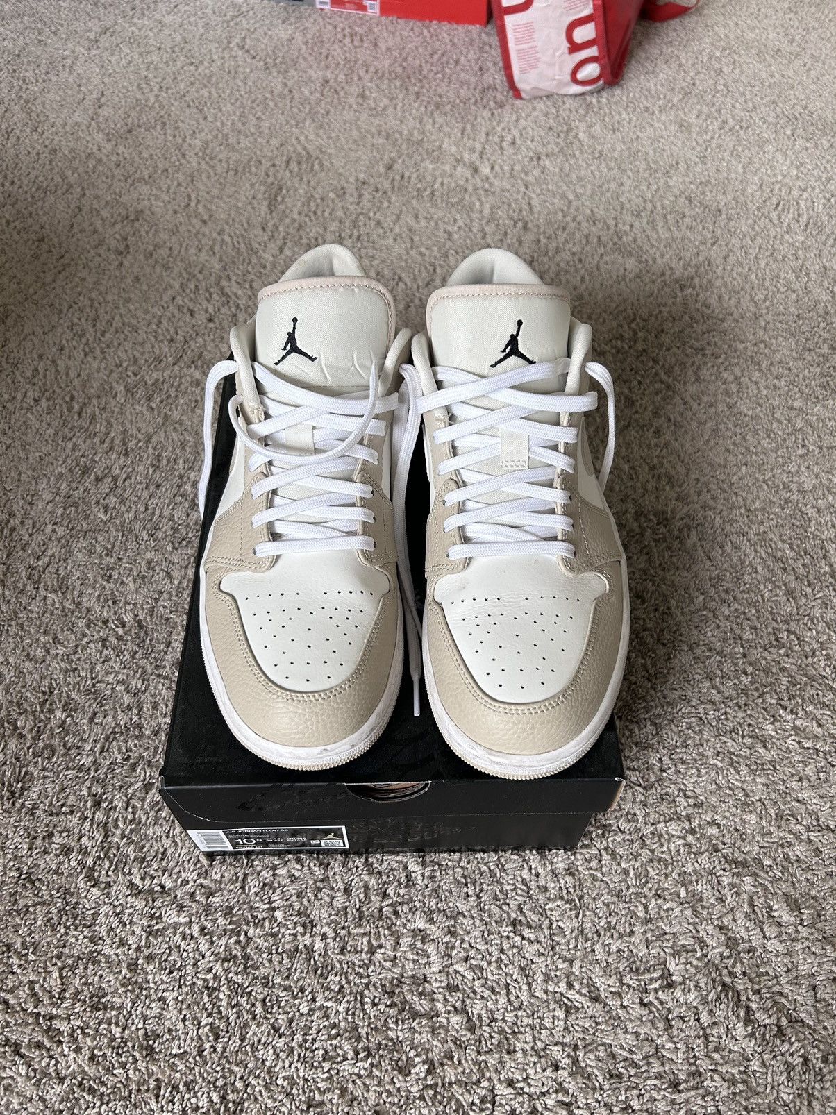Jordan Brand Jordan 1 Low “Sail Rattan” | Grailed