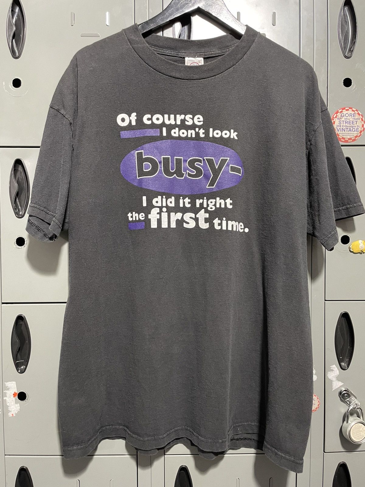 Delta × Humor × Vintage Don’t look busy did it right first time ...