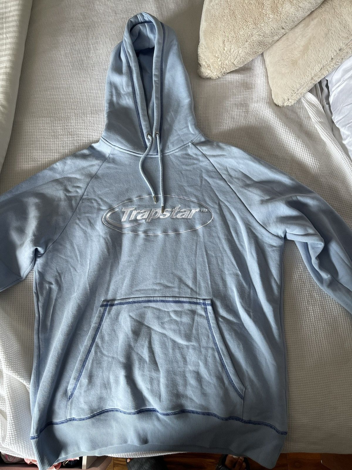Trapstar London Trapstar London light blue hoodie | Grailed