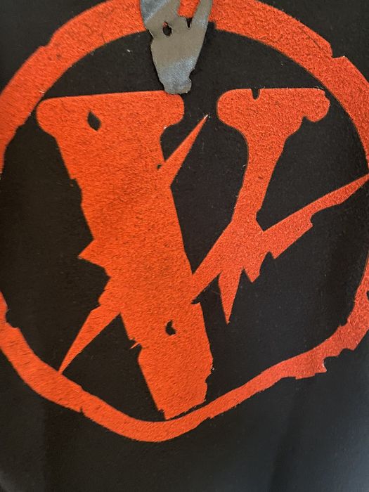 Vlone Vlone Fragment Design Reversible Hoodie | Grailed
