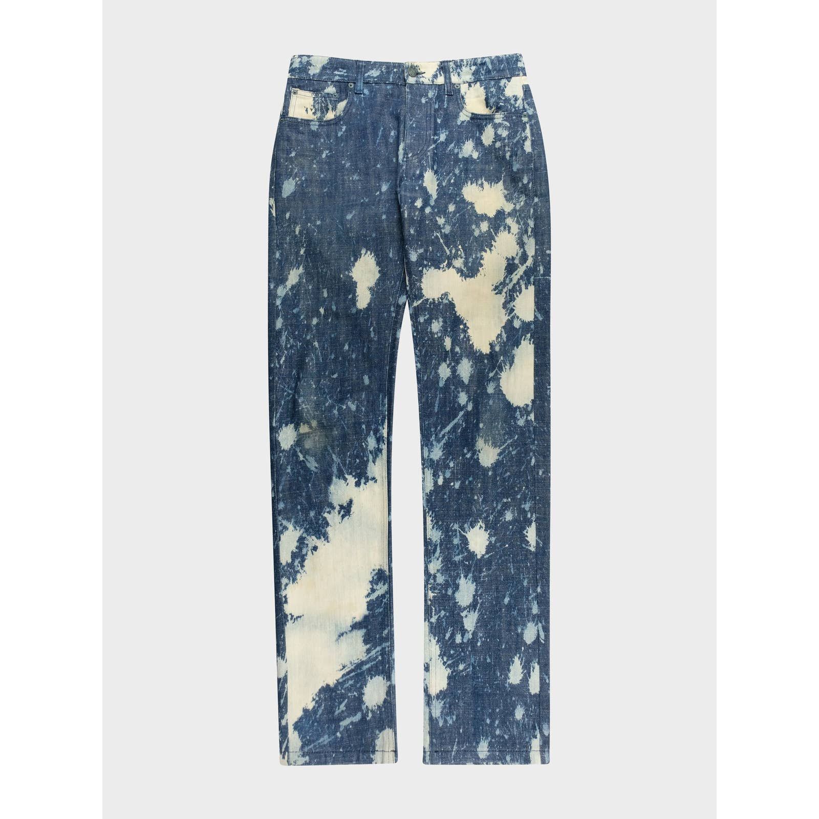Raf Simons SS10 Bleach Splatter Jeans | Grailed