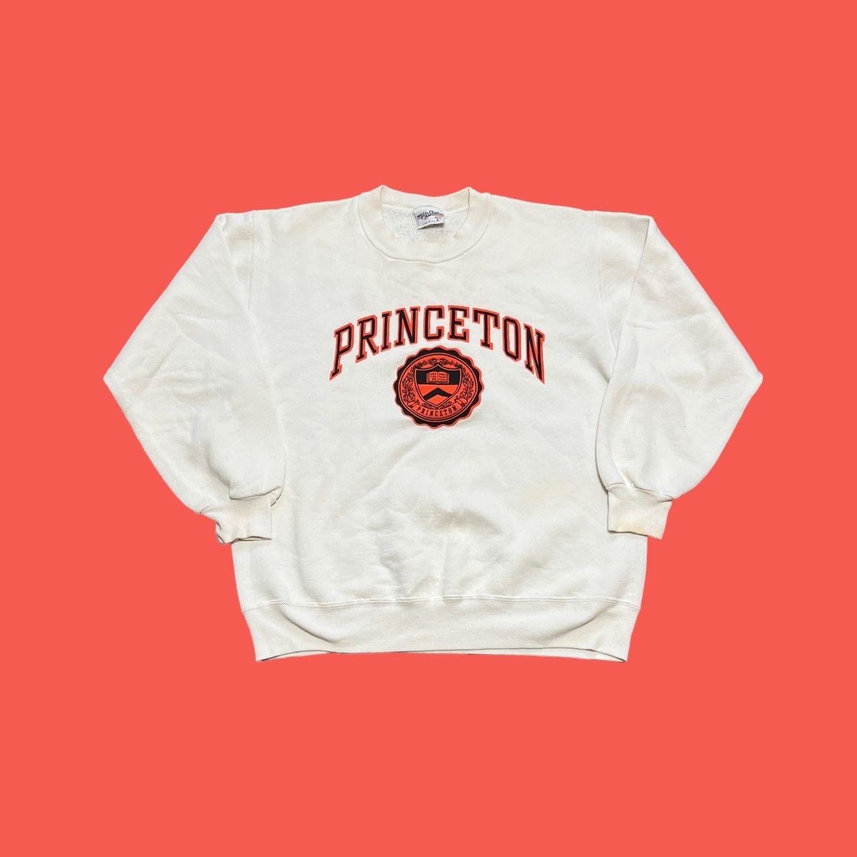 Vintage Vintage 80s Princeton University Crewneck Sweater | Grailed