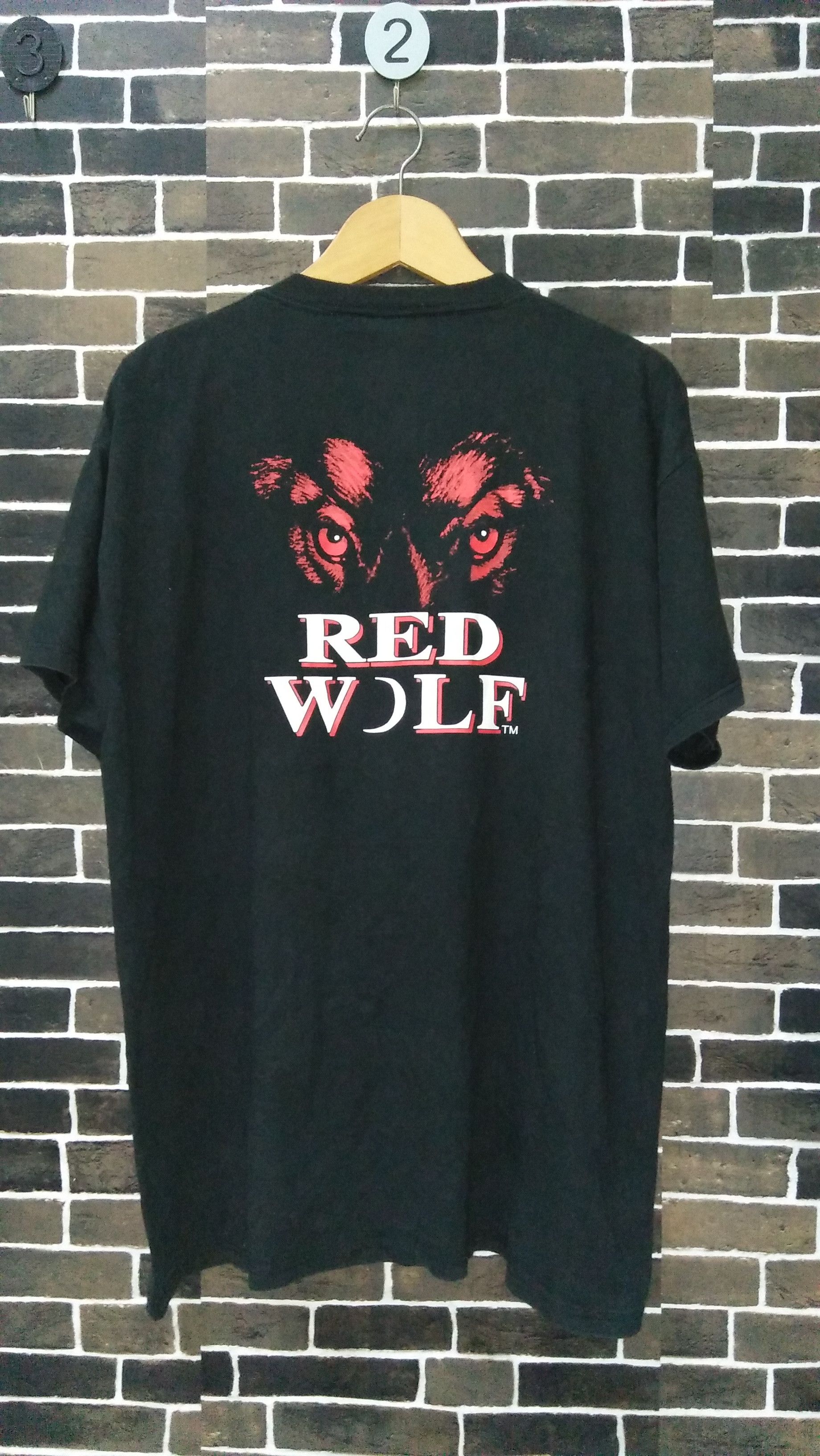Vintage Vintage 90' Red Wolf movie tee | Grailed
