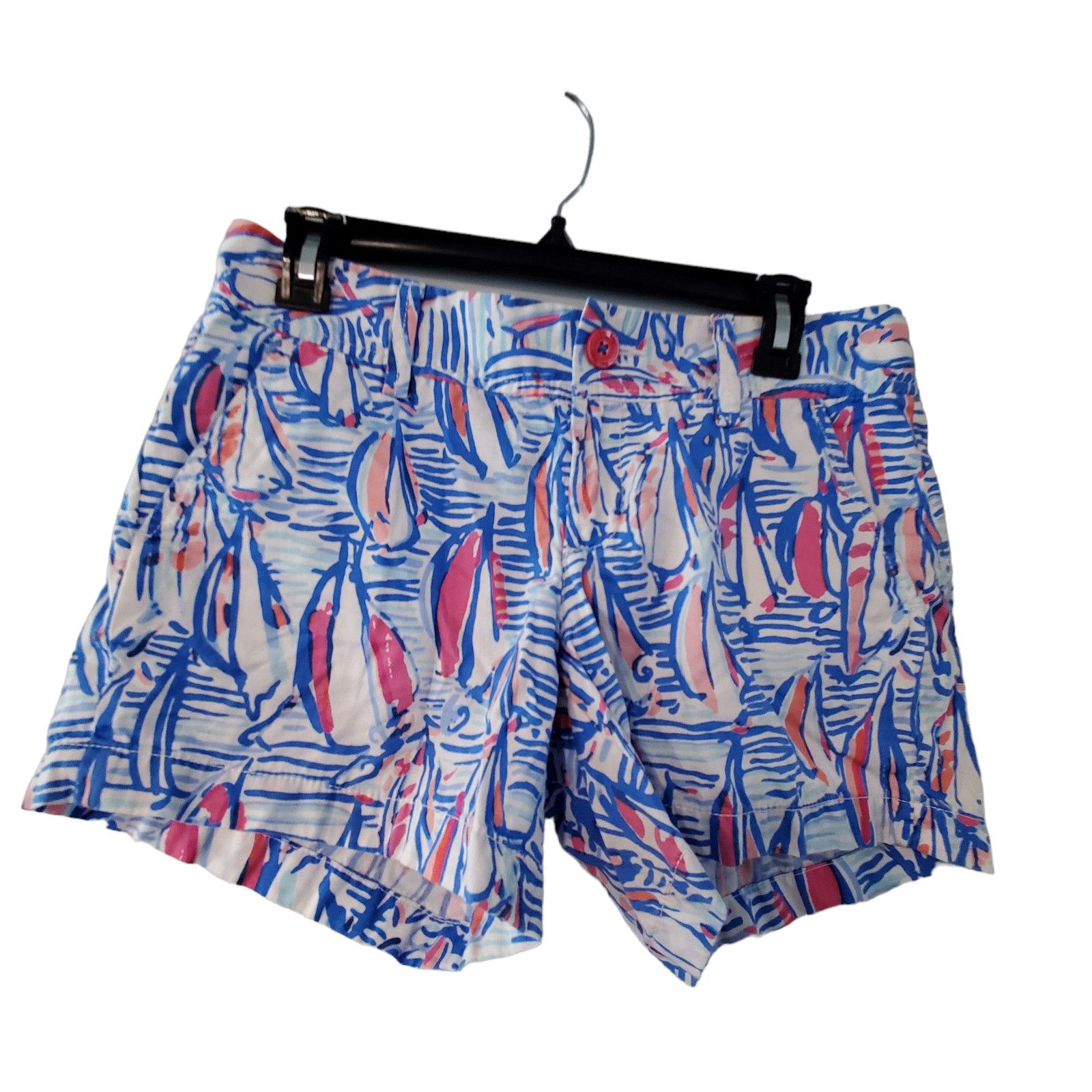 Lilly Pulitzer Lilly Pulitzer The Callahan shorts womens 4 Red Right ...