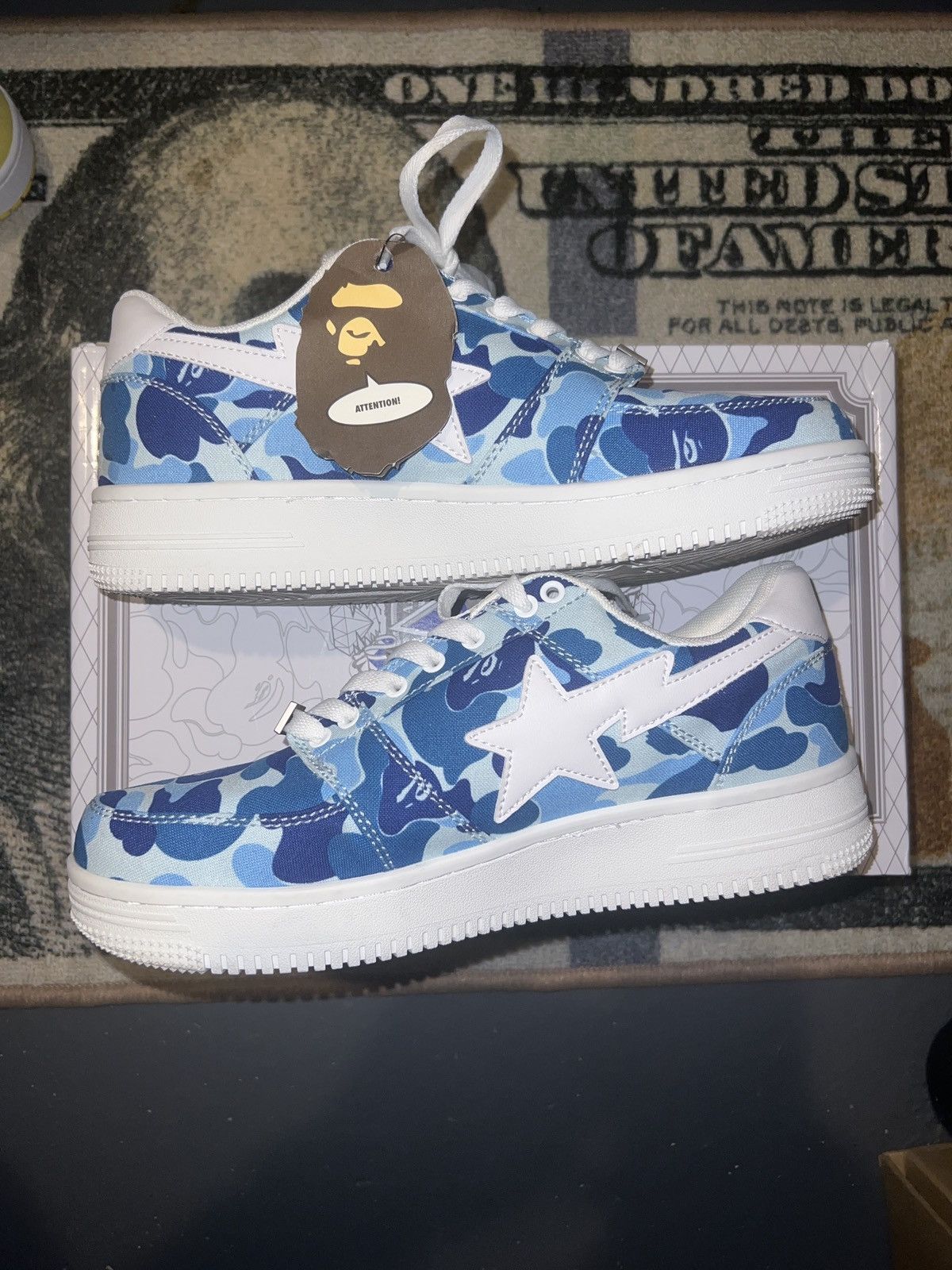 Bape ABC CAMO BAPE STA LOW | Grailed