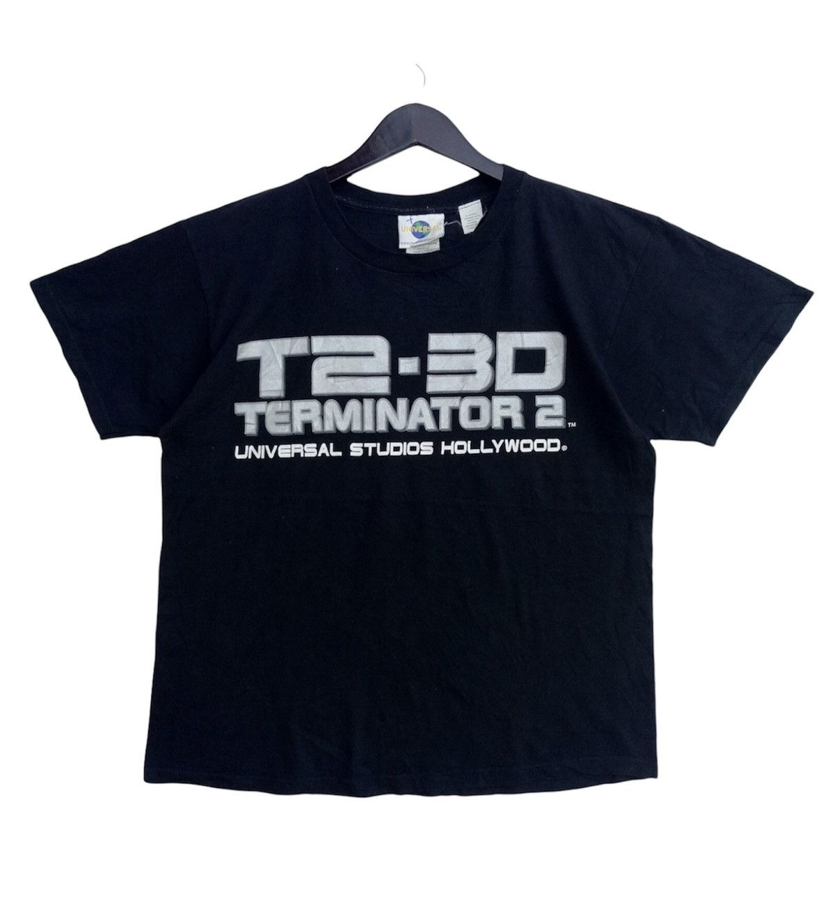 Vintage TERMINATOR 2 3D universal studios hollywood tee shirt | Grailed