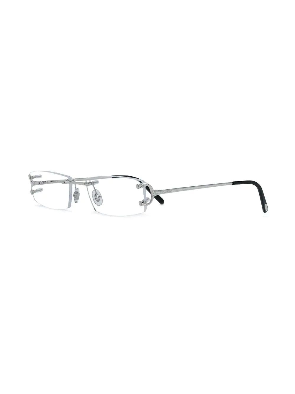 Cartier Big C Picadilly Silver Sunglasses | Grailed