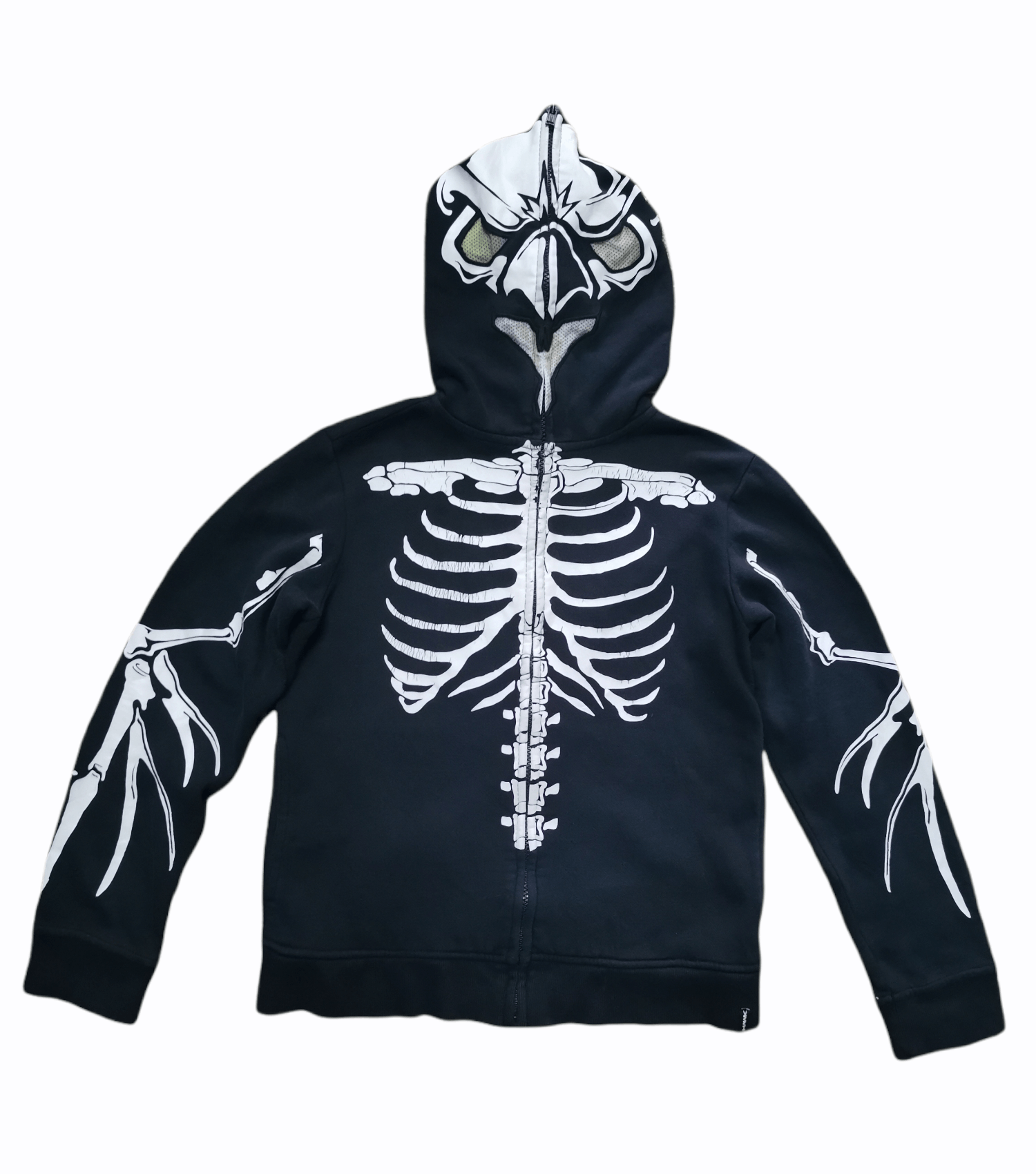 Hawk 💥FINAL PRICE DROP💥 HAWK Hoodie Skeleton Full Zipper | Grailed