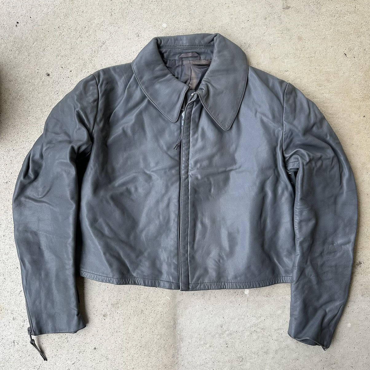 Vintage Vintage 70’s German Submarine Leather Jacket | Grailed