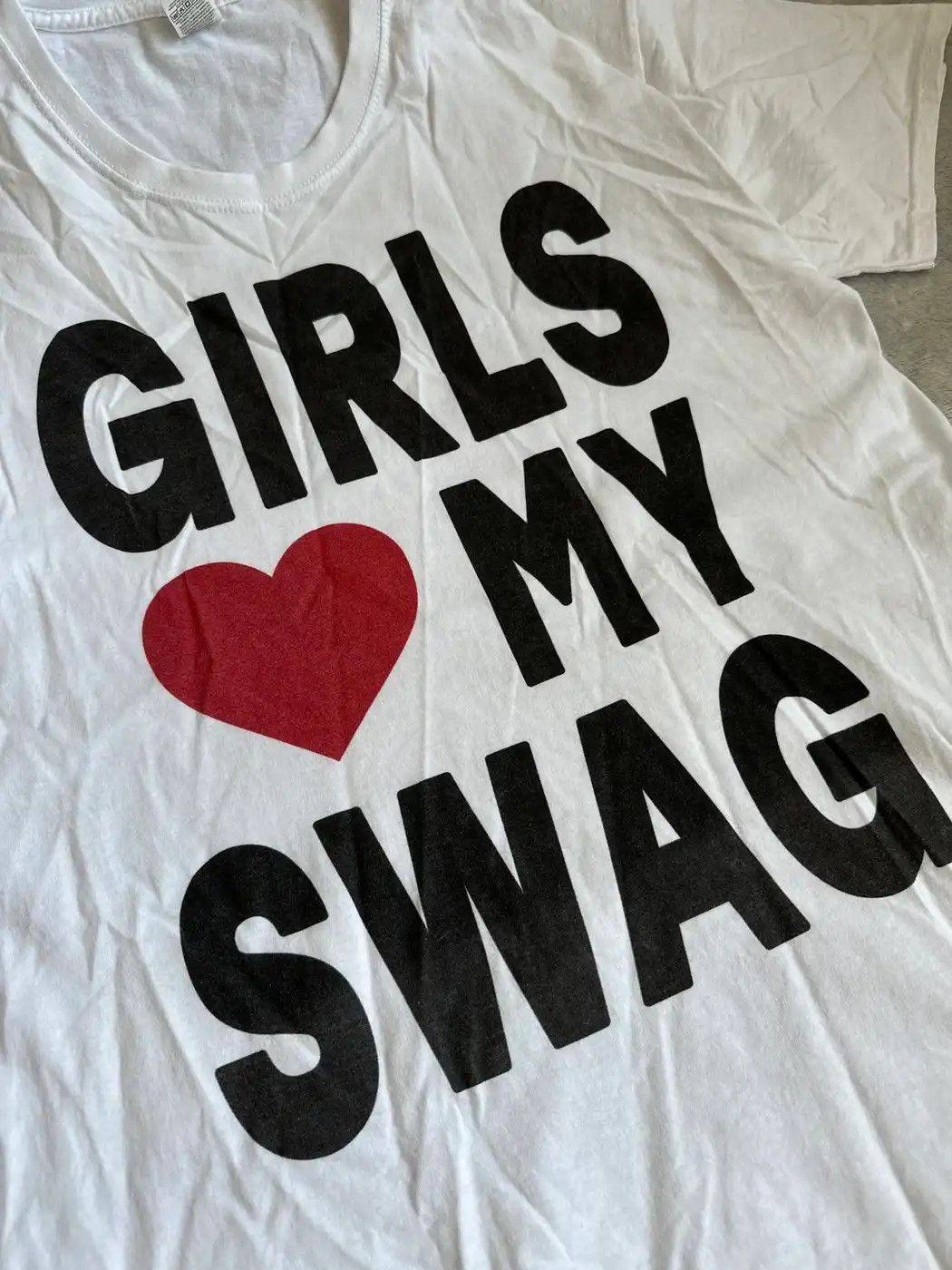 Streetwear Girls Love My Swag t-shirt | Grailed