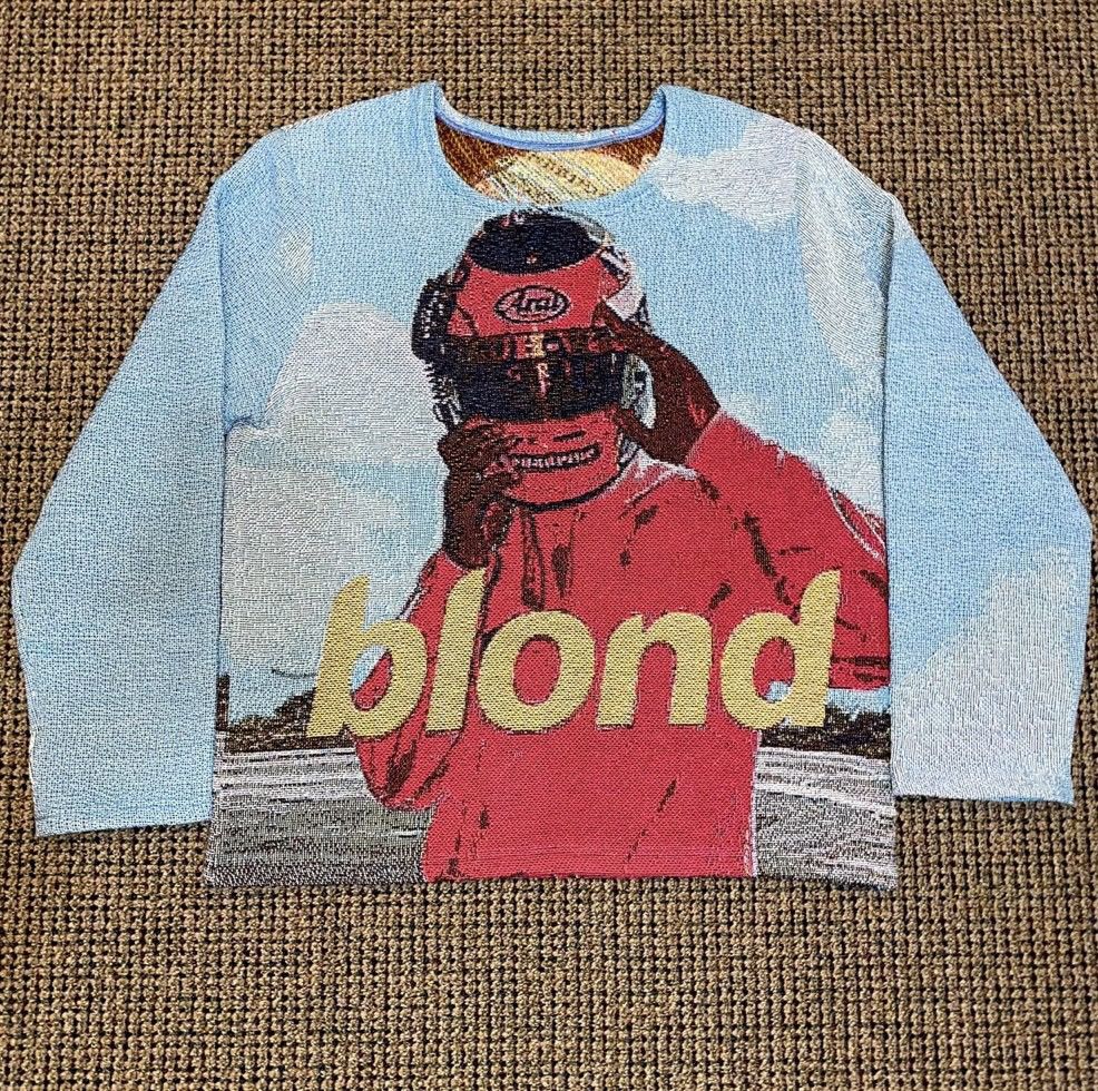 Frank Ocean × Streetwear × Vintage Rare Frank Ocean tapestry pullover ...