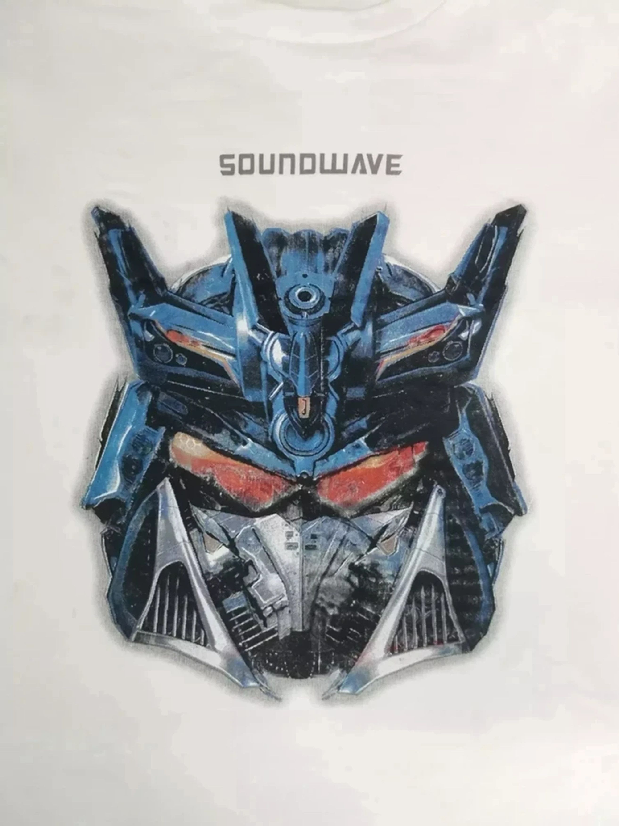 Cartoon Network Vintage Movie Transformer Sound wave Tee Optimus Prime ...