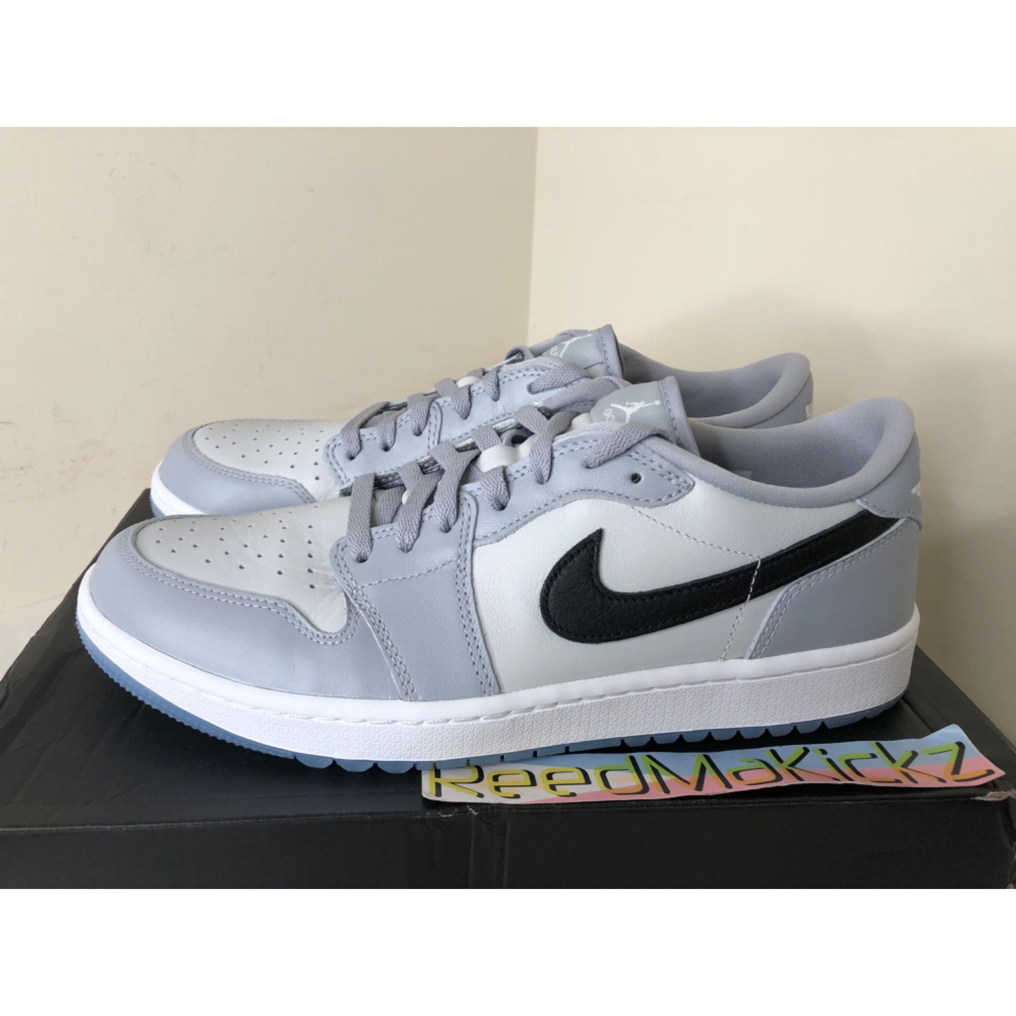 Jordan Brand Jordan 1 Low Golf Wolf Grey mens 8us | Grailed