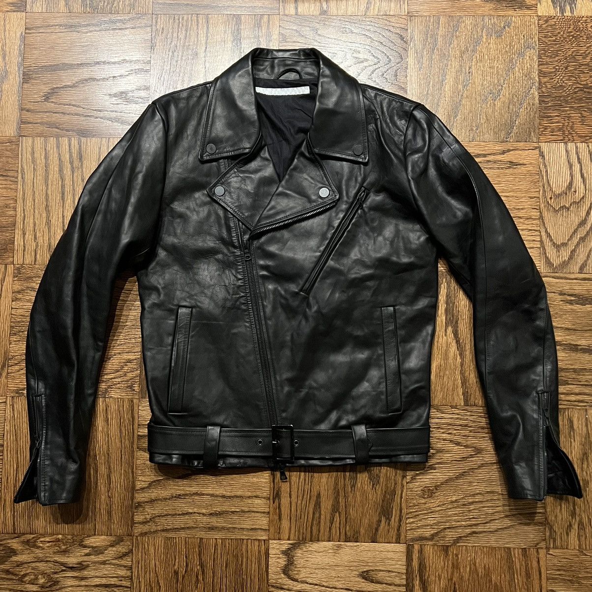 Mastercraft Union Buffalo Leather Biker Jacket | Grailed