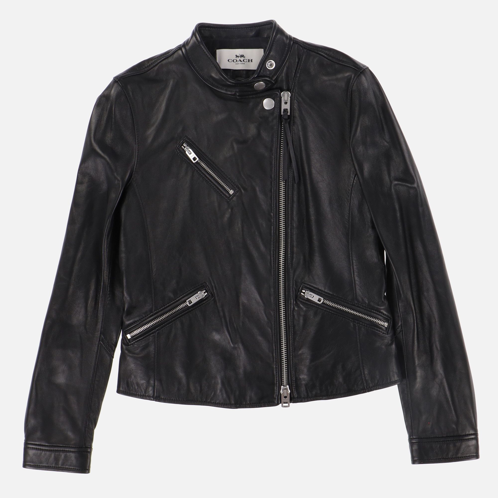 Coach Leather Biker Jacket | Grailed