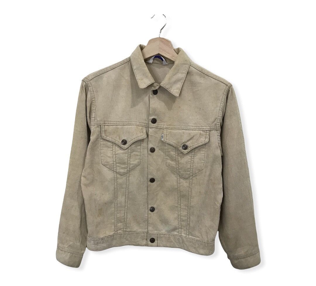 Levi's Vintage Clothing Vintage Levis White Label Corduroy Trucker ...