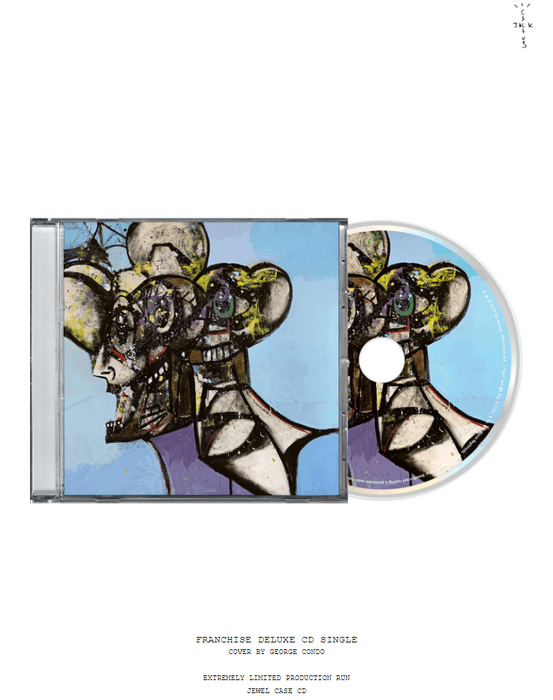 Travis Scott Travis Scott Franchise Deluxe CD Single Jewel Case LIMITED ...