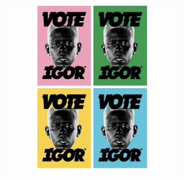 Golf Wang 💚 Golf Wang Vote Igor Poster Pink | Grailed