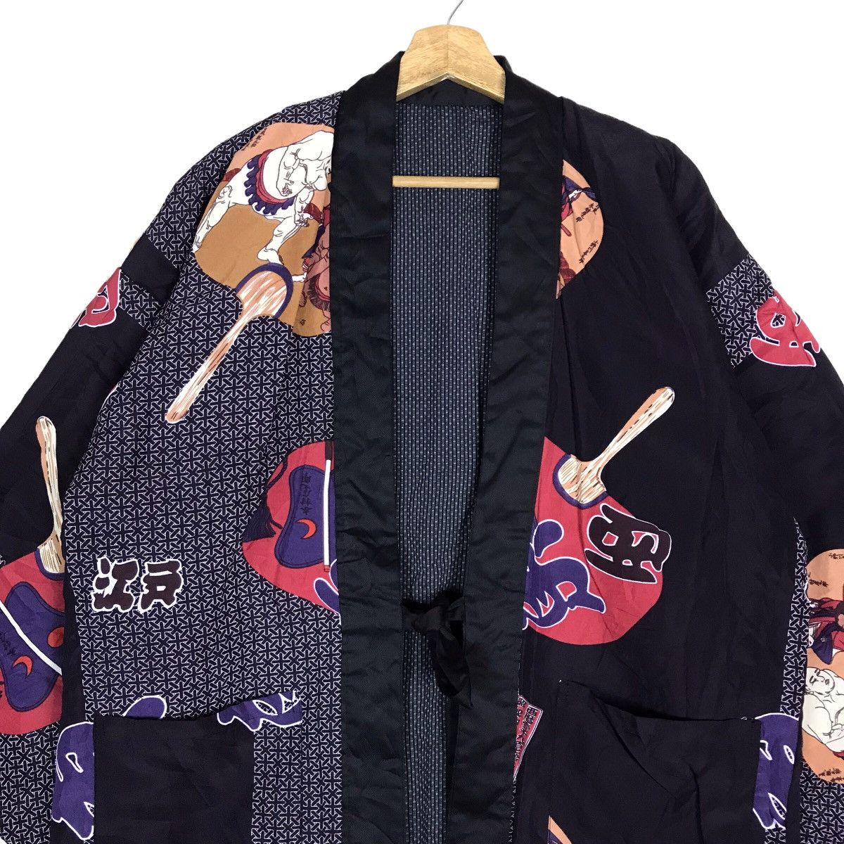 Vintage Vintage Marutoyo Japanese Kimono Sumo Motif Jacket | Grailed