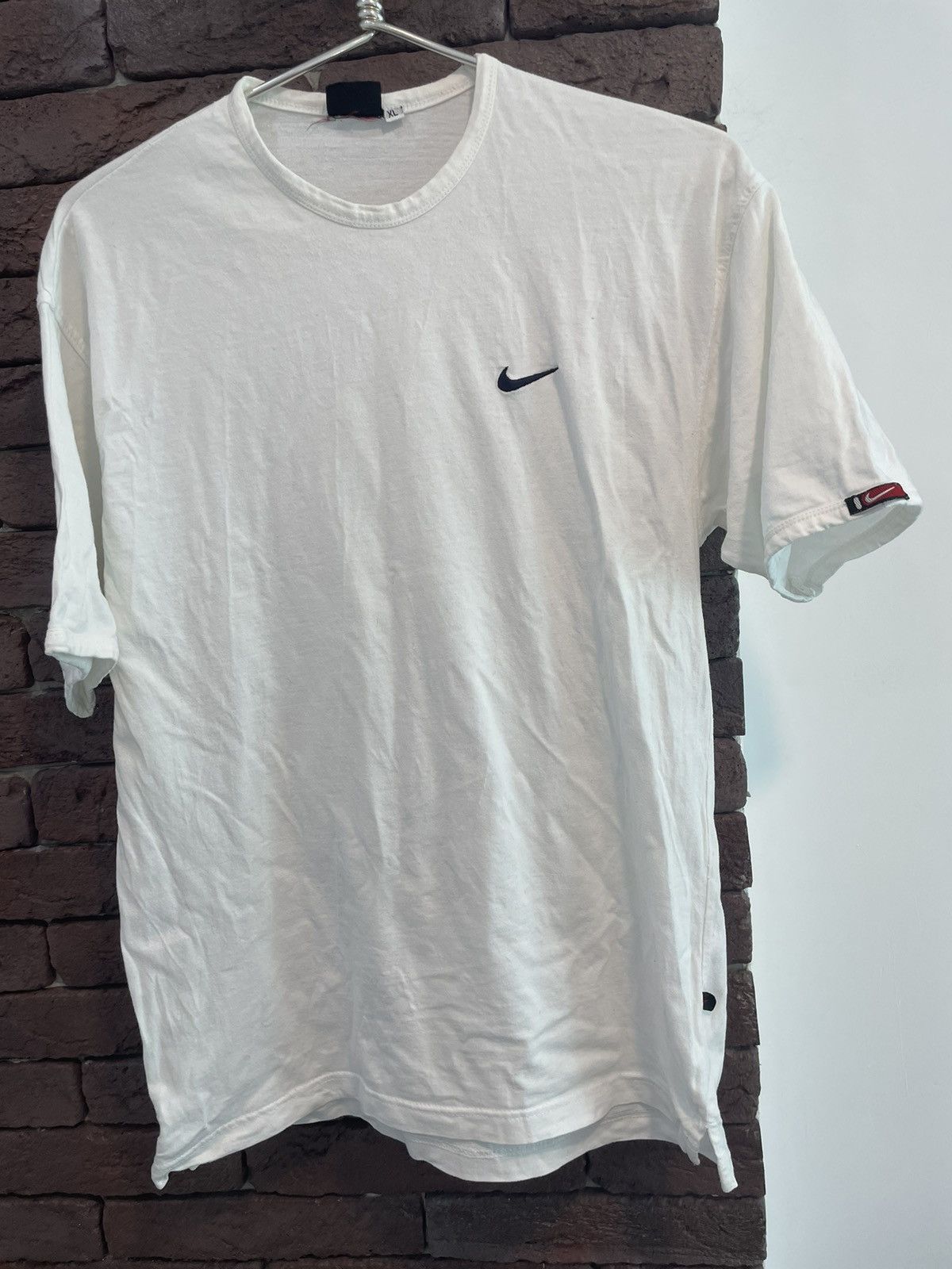 Nike Vintage Nike T Shirt Swoosh Y2k Drill Grailed