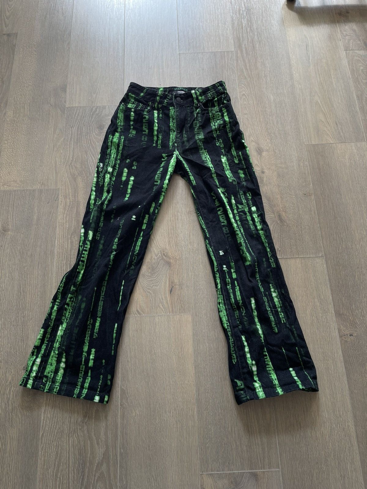 Distressed Denim Vintage Jaded Matrix Y2k Rare Denim Jeans | Grailed